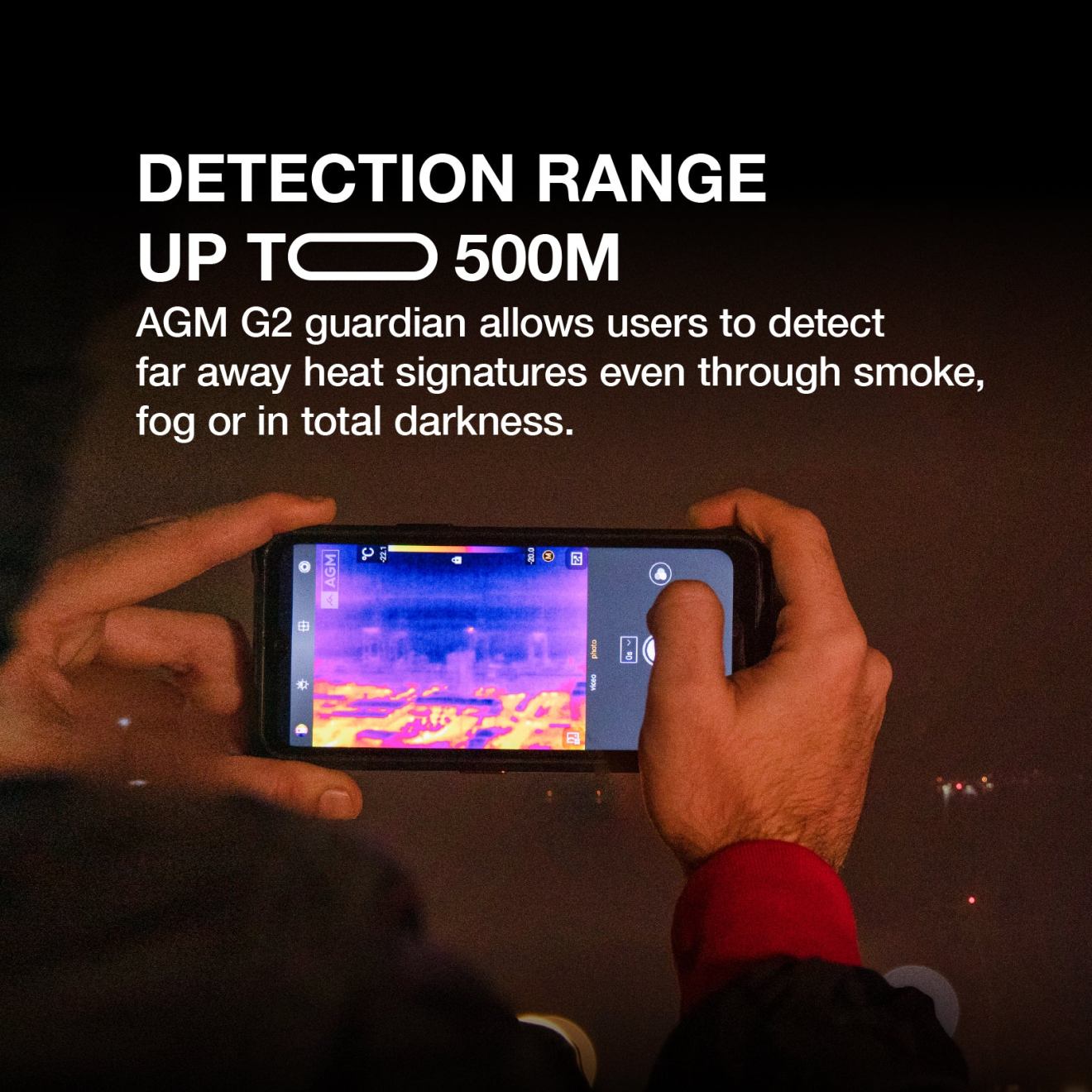 AGM G2 Guardian | 5G Unlocked Rugged Smartphone | Thermal Monocular ...