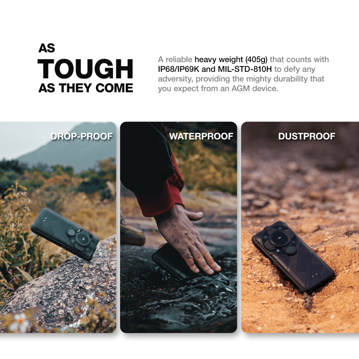 AGM G2 Guardian | 5G Unlocked Rugged Smartphone | Thermal Monocular ...